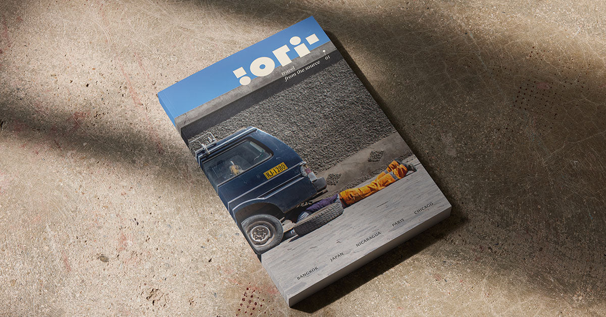 QR code directory for Ori Magazine's advertising.